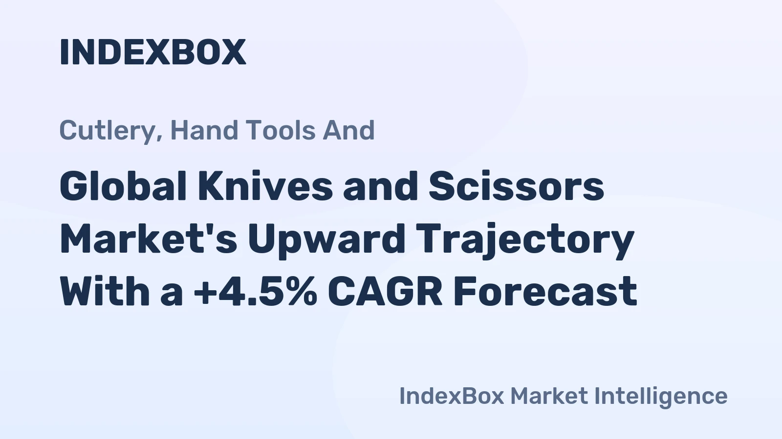 Global Knives and Scissors Market's Upward Trajectory With a +4.5% CAGR Forecast