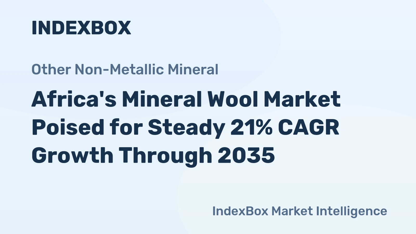 Africa's Mineral Wool Market Poised for Steady 21% CAGR Growth Through 2035