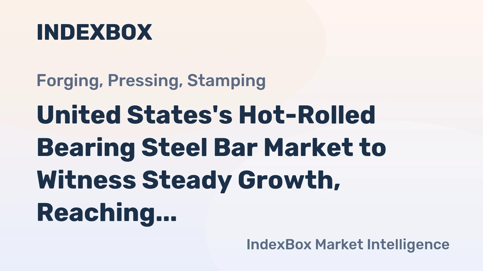 United States's Hot-Rolled Bearing Steel Bar Market to Witness Steady Growth, Reaching 26K Tons by 2035