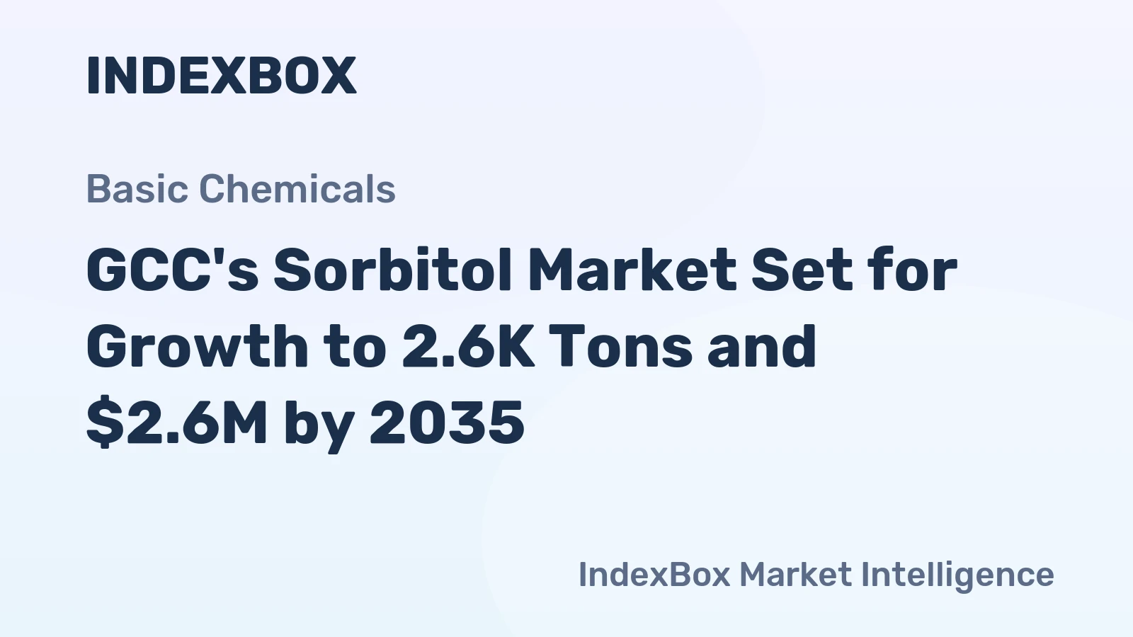 GCC's Sorbitol Market Set for Growth to 2.6K Tons and $2.6M by 2035