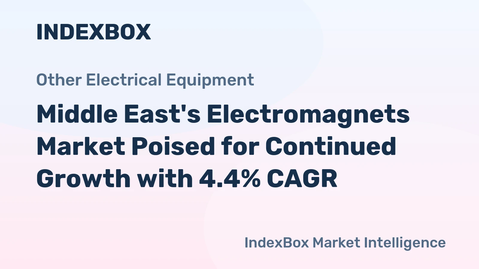 Middle East's Electromagnets Market Poised for Continued Growth with 4.4% CAGR