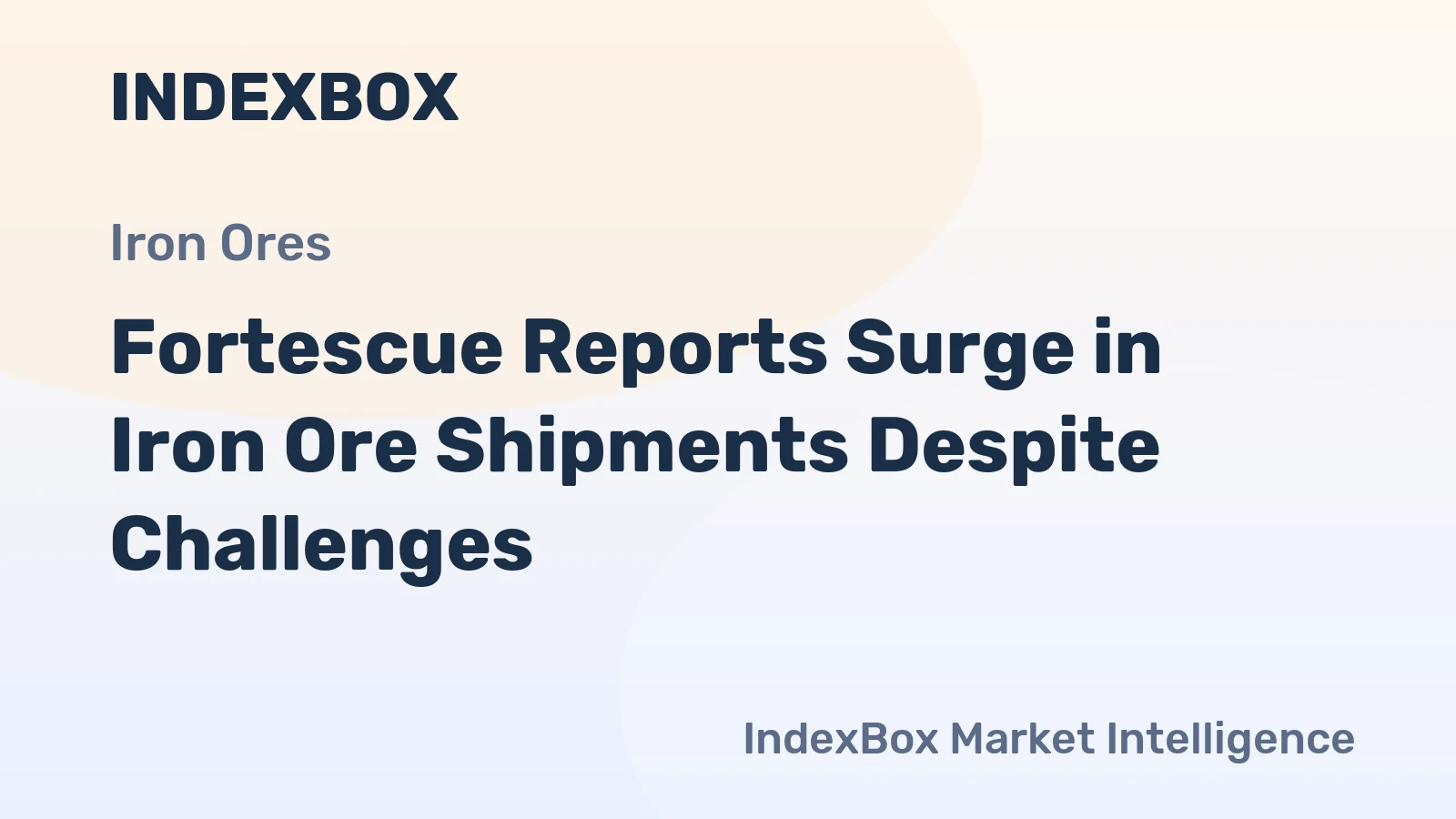 Fortescue Reports Surge in Iron Ore Shipments Despite Challenges