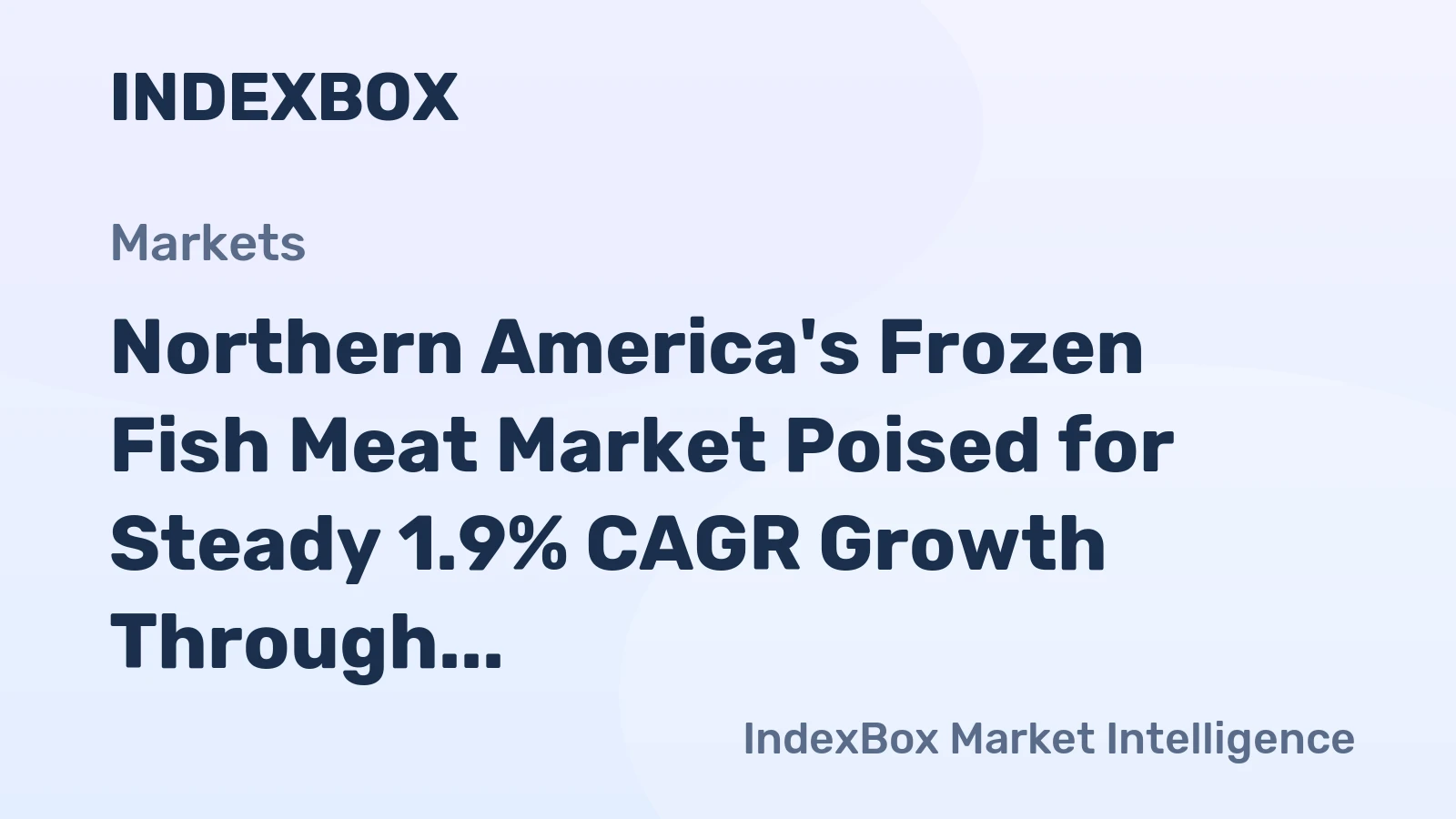 Northern America's Frozen Fish Meat Market Poised for Steady 1.9% CAGR Growth Through 2035