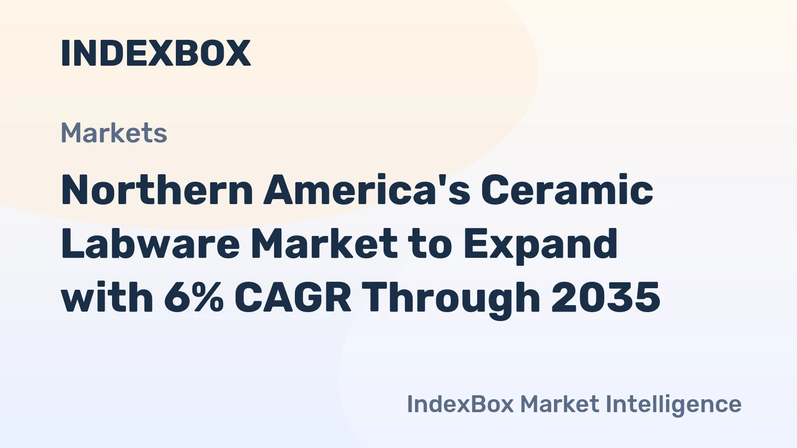 Northern America's Ceramic Labware Market to Expand with 6% CAGR Through 2035