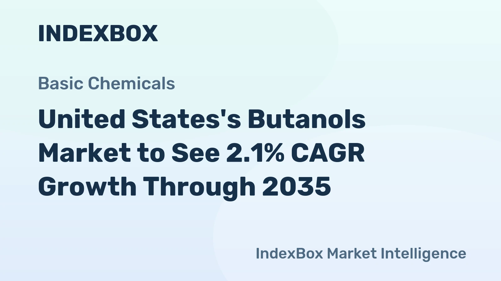United States's Butanols Market to See 2.1% CAGR Growth Through 2035