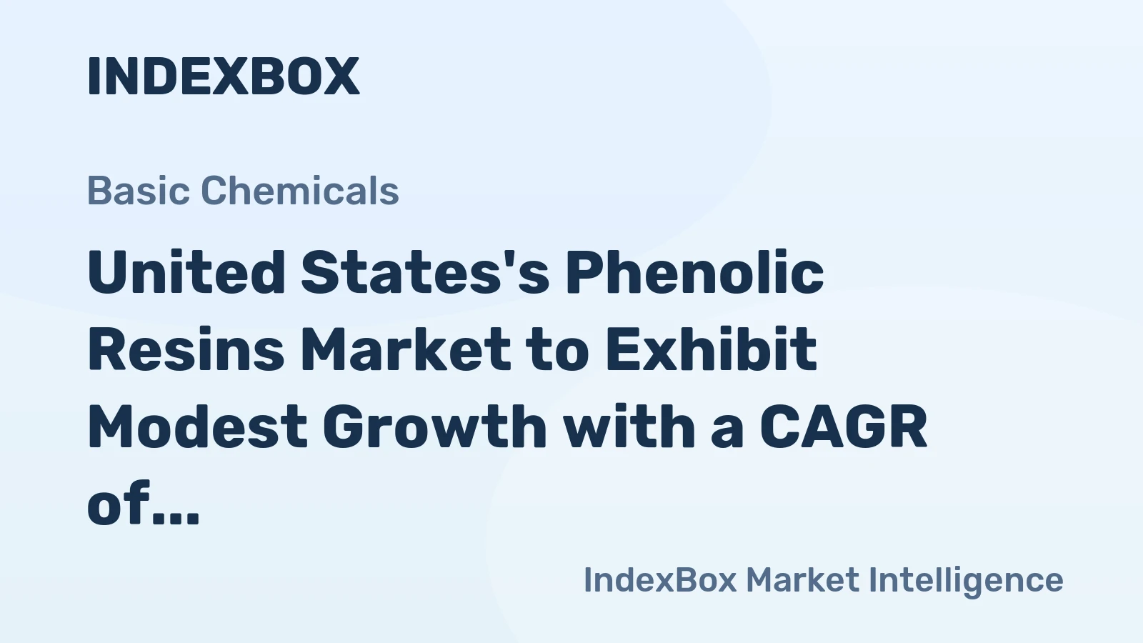 United States's Phenolic Resins Market to Exhibit Modest Growth with a CAGR of +0.6% from 2024 to 2035