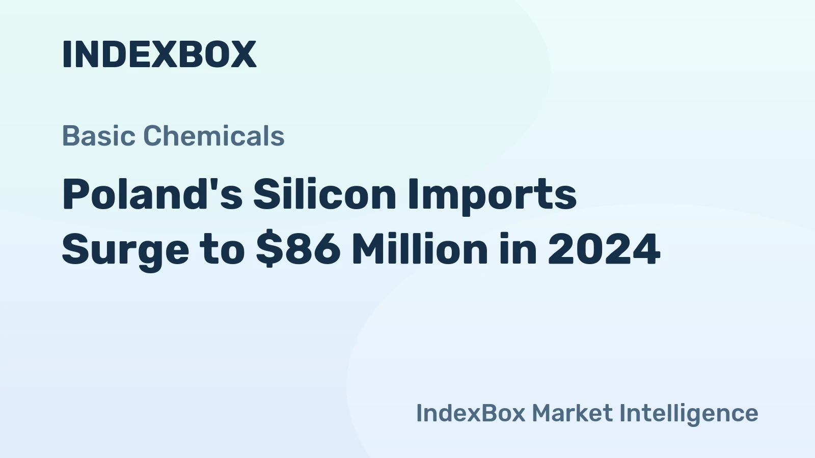 Poland's Silicon Imports Surge to $86 Million in 2024