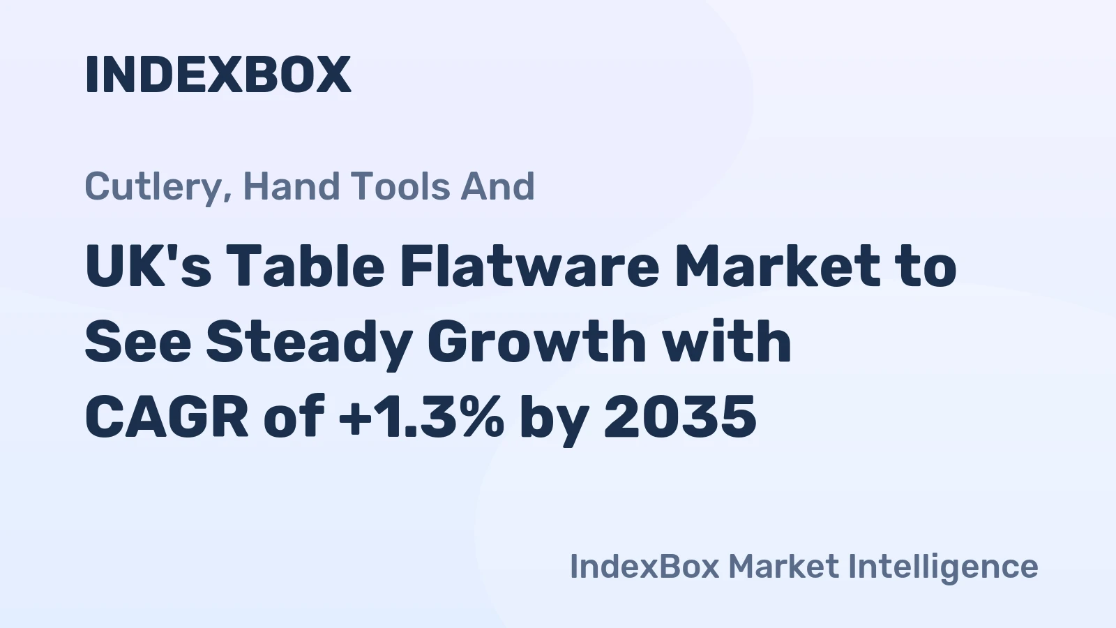 UK's Table Flatware Market to See Steady Growth with CAGR of +1.3% by 2035