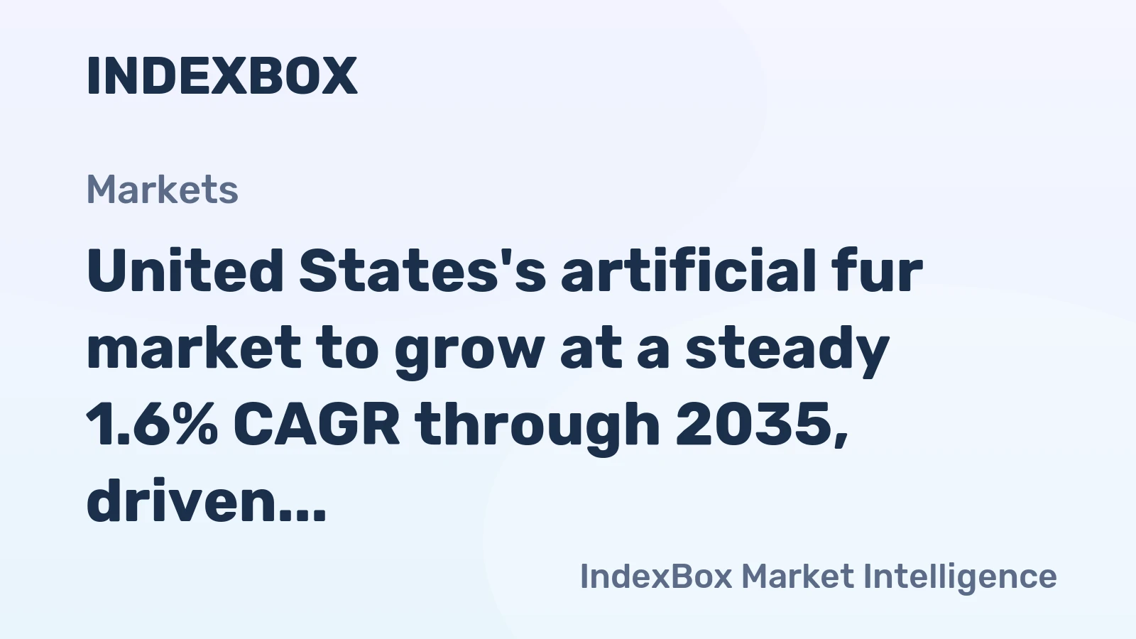 United States's artificial fur market to grow at a steady 1.6% CAGR through 2035, driven by increasing demand.