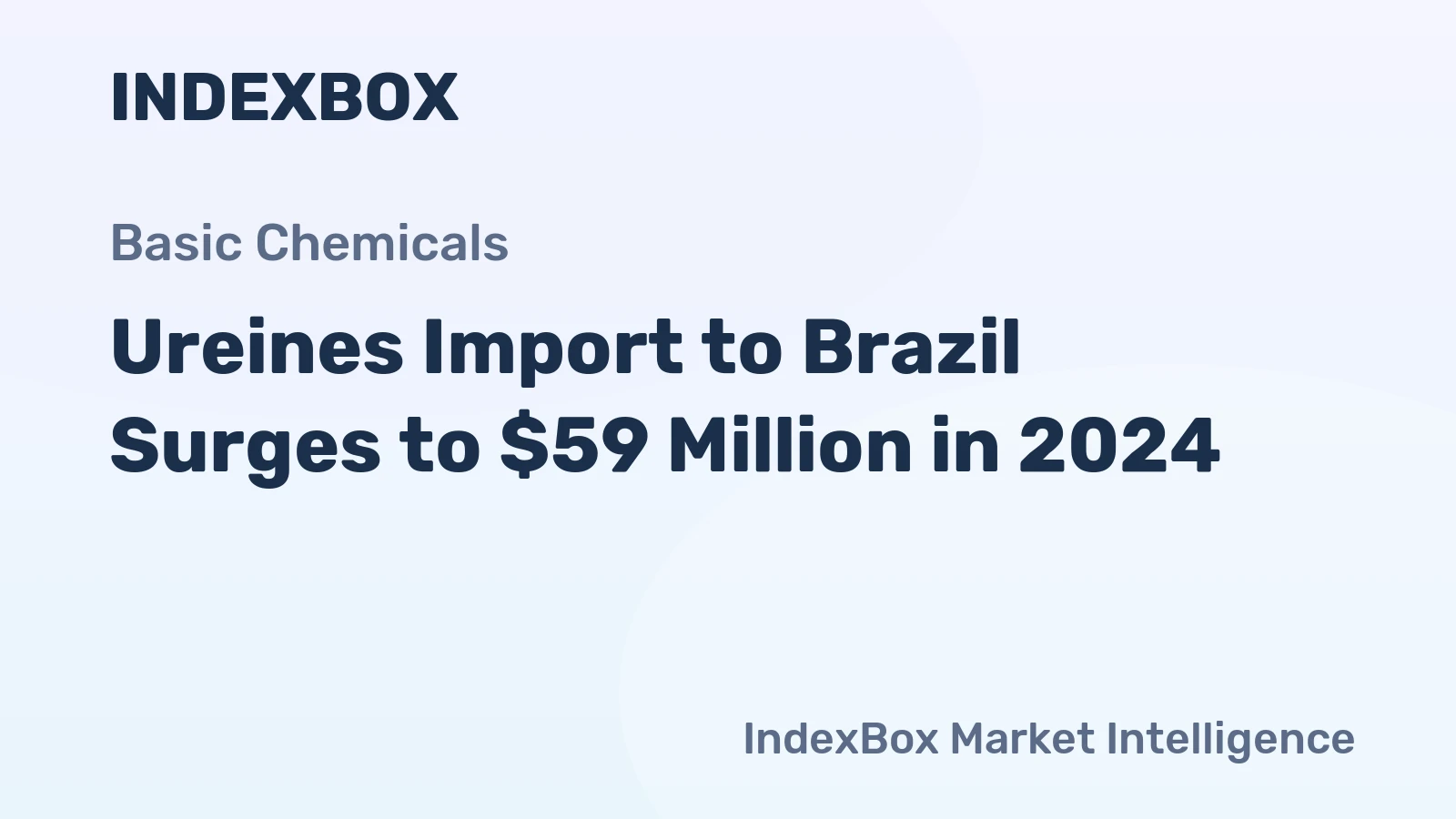 Ureines Import to Brazil Surges to $59 Million in 2024