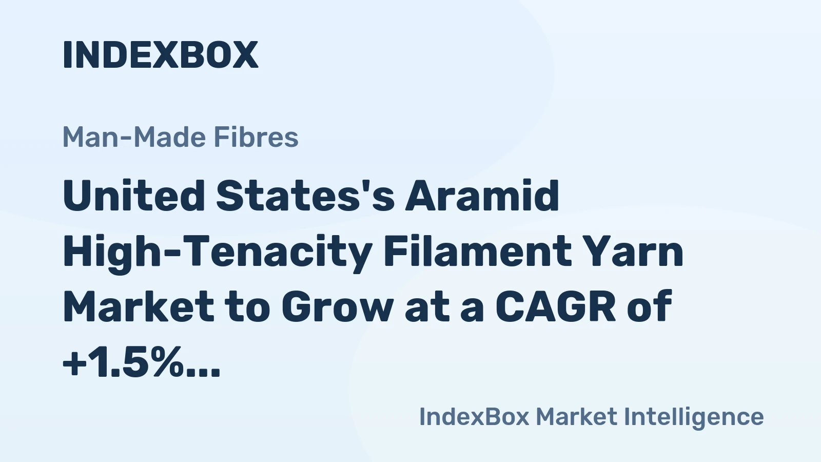 United States's Aramid High-Tenacity Filament Yarn Market to Grow at a CAGR of +1.5% over the Next Decade
