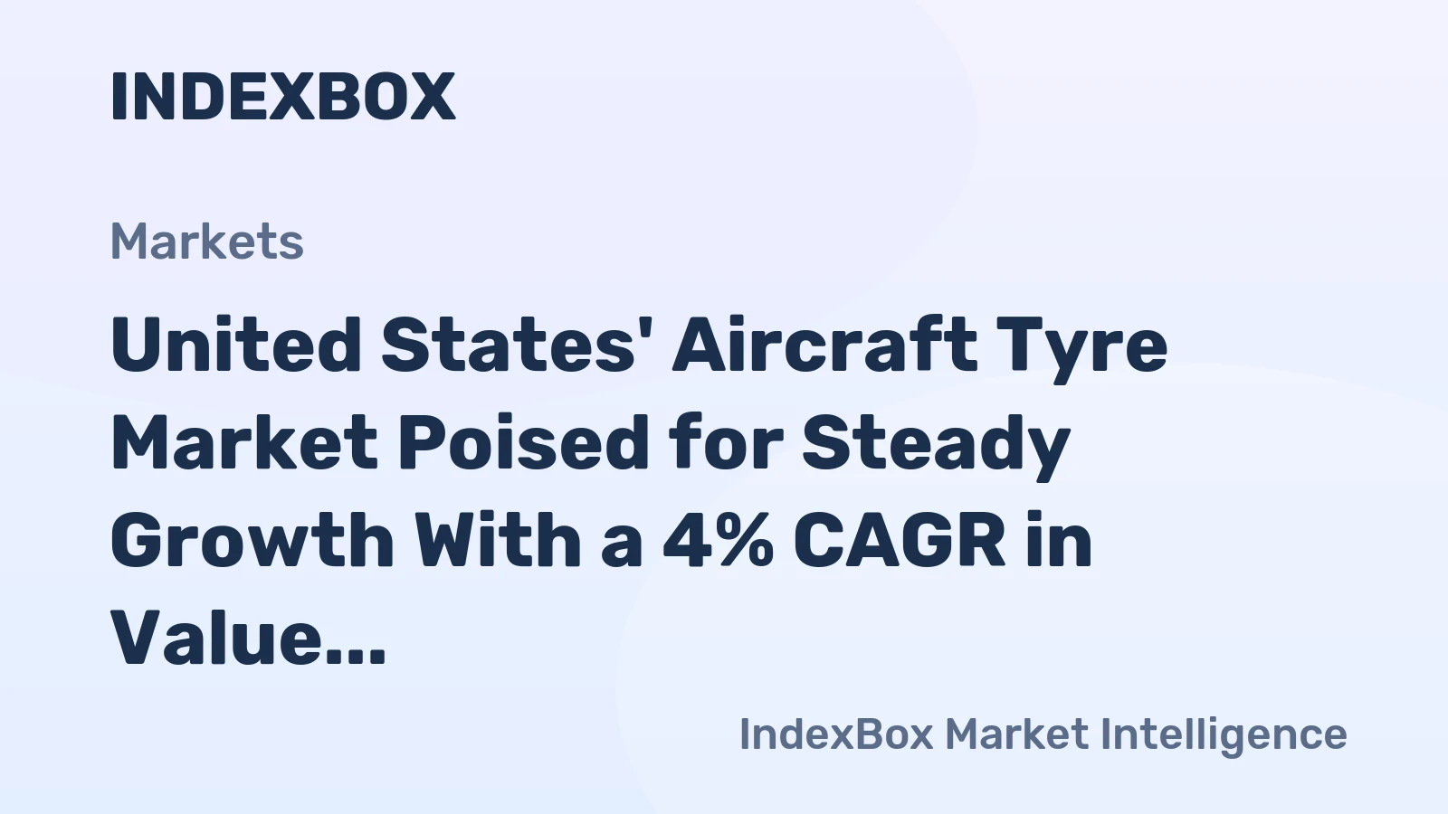 United States' Aircraft Tyre Market Poised for Steady Growth With a 4% CAGR in Value Through 2035