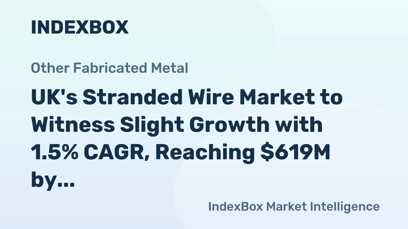 UK's Stranded Wire Market to Witness Slight Growth with 1.5% CAGR, Reaching $619M by 2035