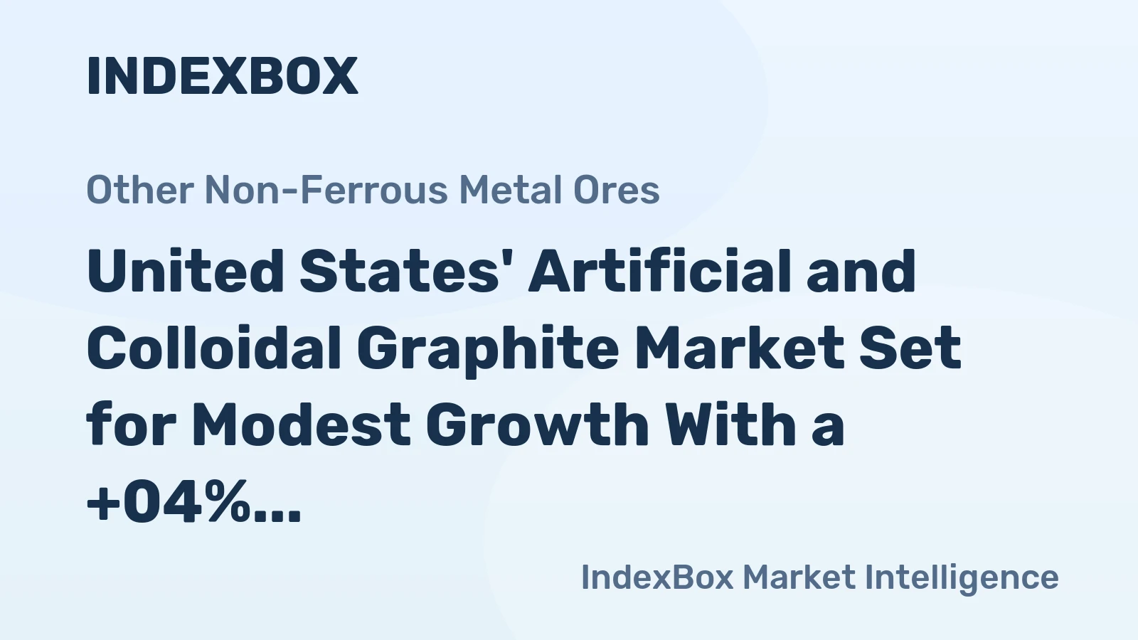 United States' Artificial and Colloidal Graphite Market Set for Modest Growth With a +04% CAGR Through 2035