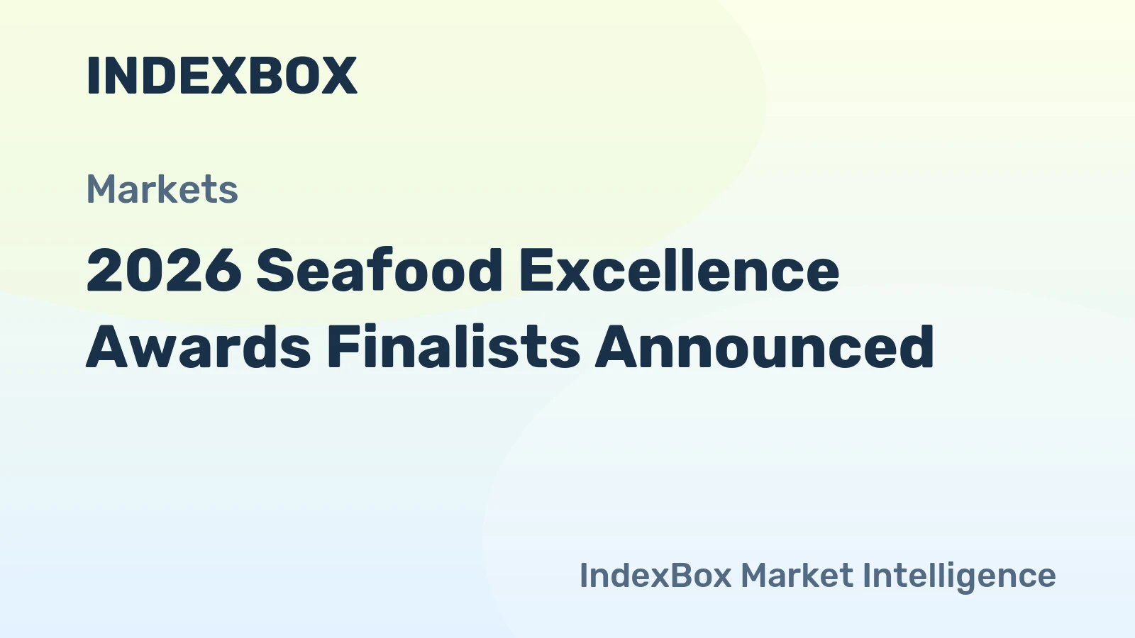 2026 Seafood Excellence Awards Finalists Announced