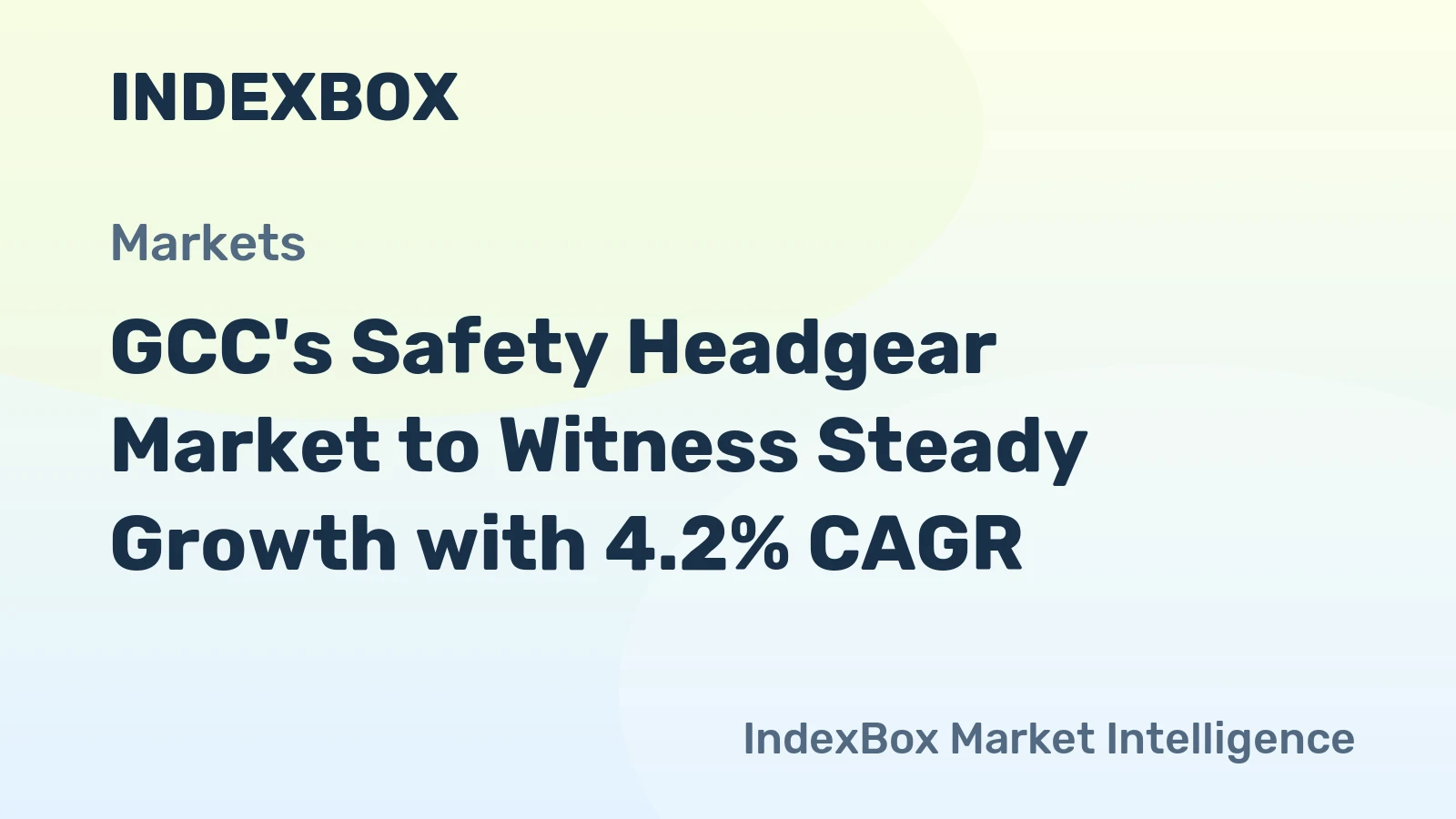 GCC's Safety Headgear Market to Witness Steady Growth with 4.2% CAGR