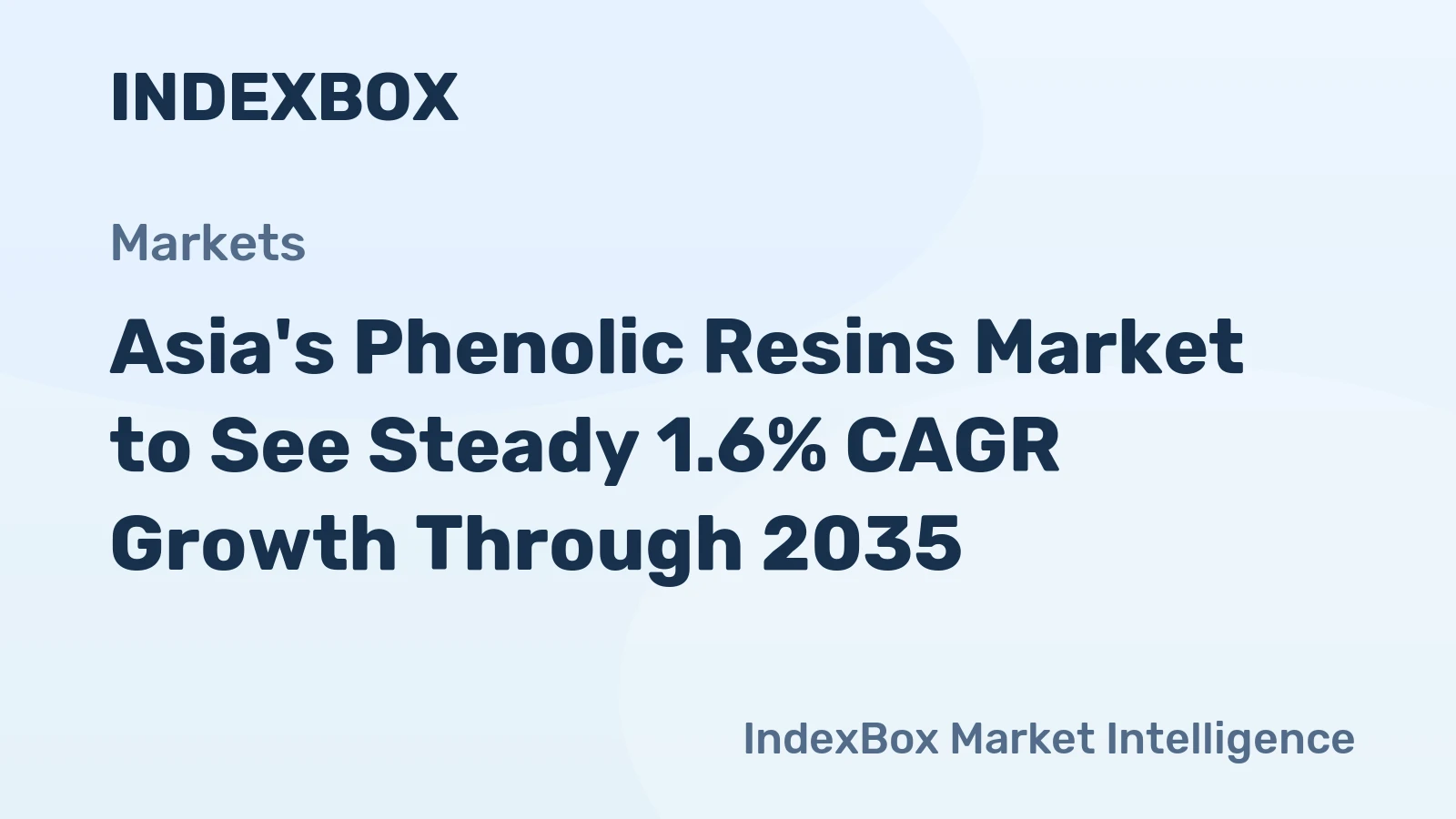 Asia's Phenolic Resins Market to See Steady 1.6% CAGR Growth Through 2035