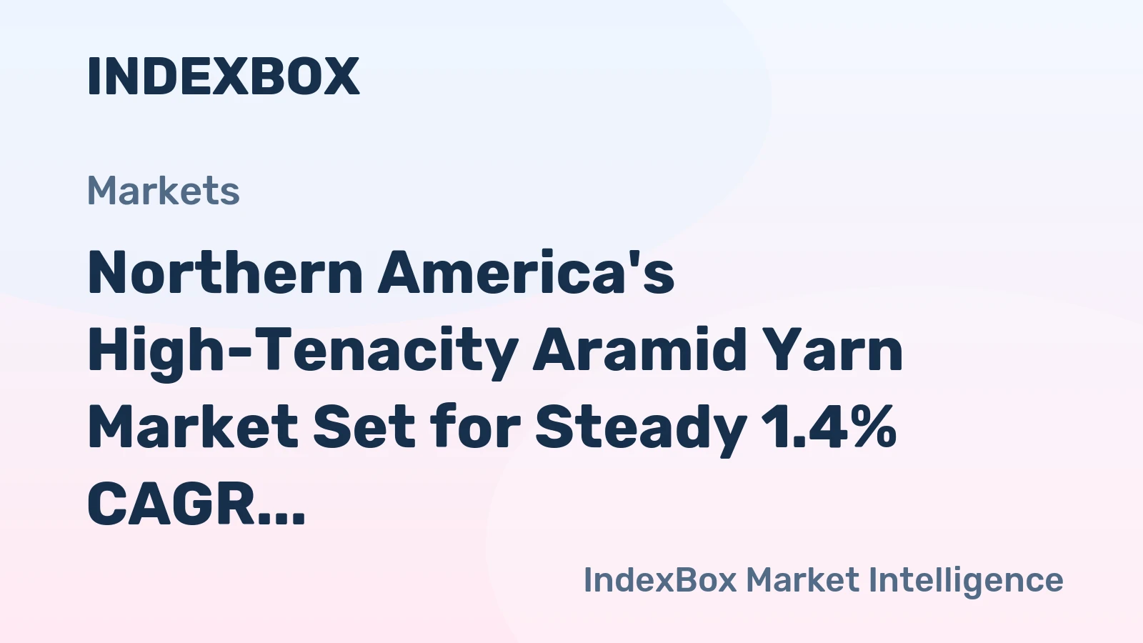 Northern America's High-Tenacity Aramid Yarn Market Set for Steady 1.4% CAGR Growth