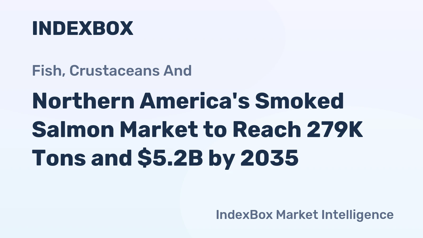 Northern America's Smoked Salmon Market to Reach 279K Tons and $5.2B by 2035