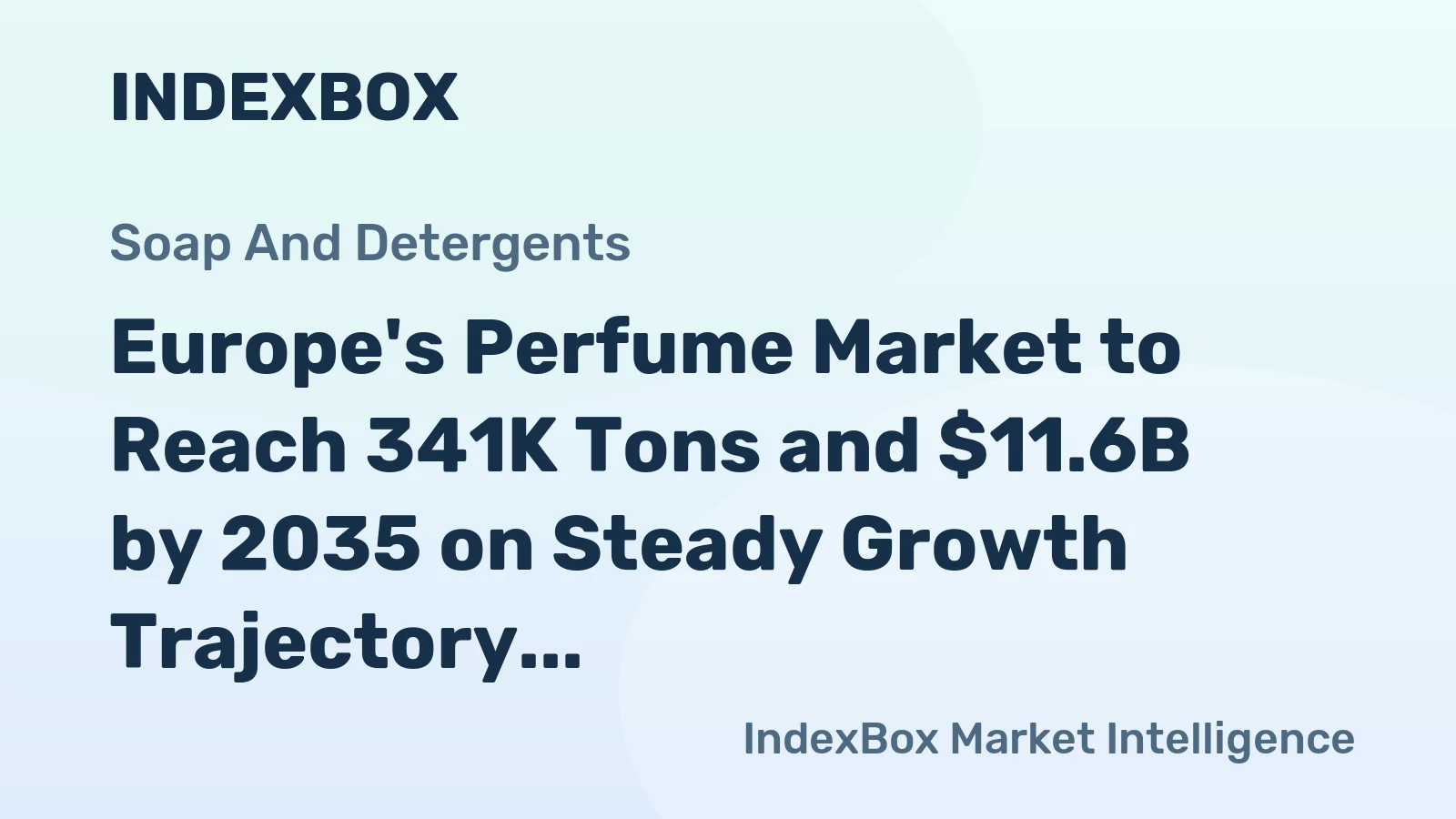 Europe's Perfume Market to Reach 341K Tons and $11.6B by 2035 on Steady Growth Trajectory