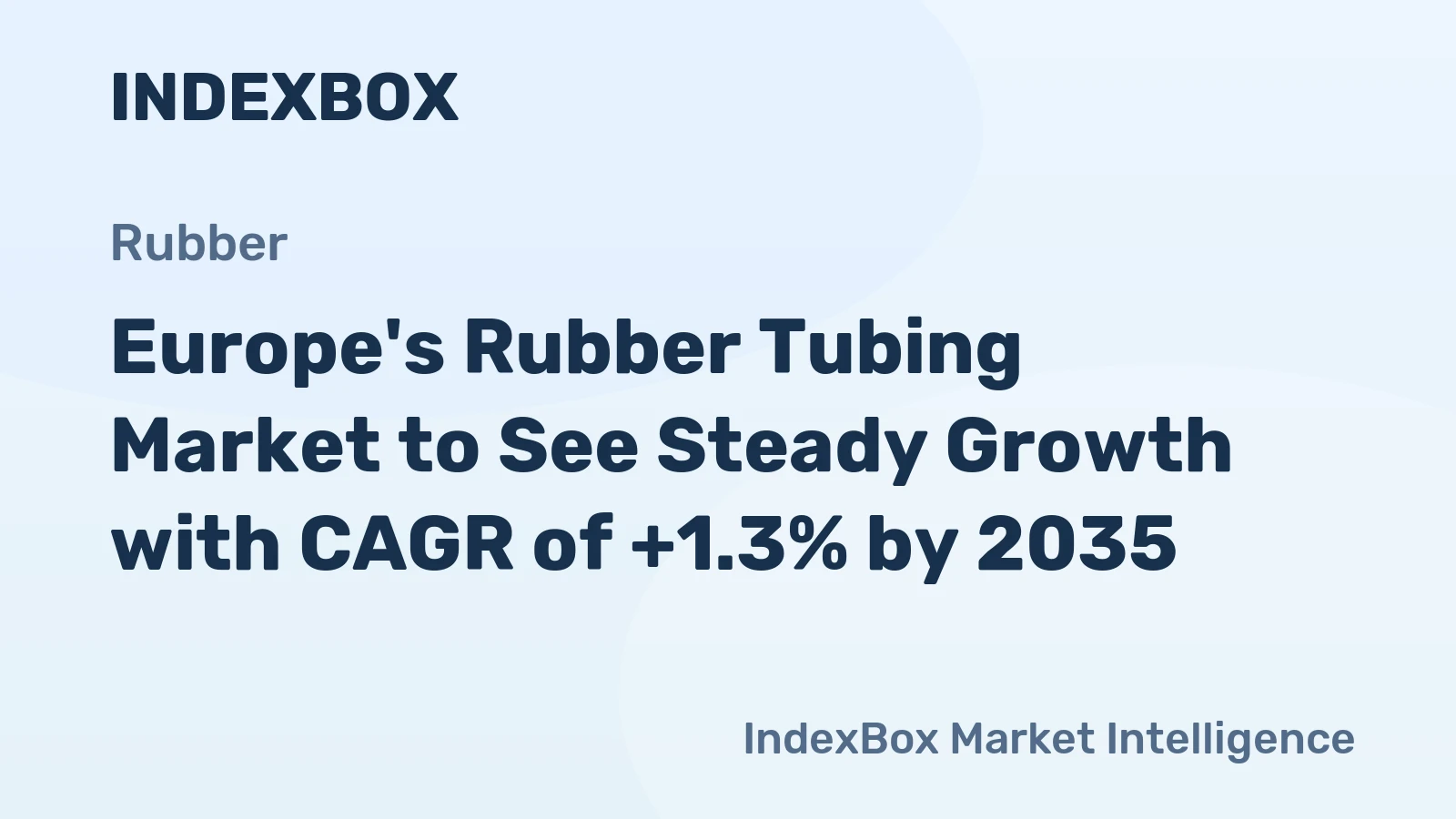 Europe's Rubber Tubing Market to See Steady Growth with CAGR of +1.3% by 2035