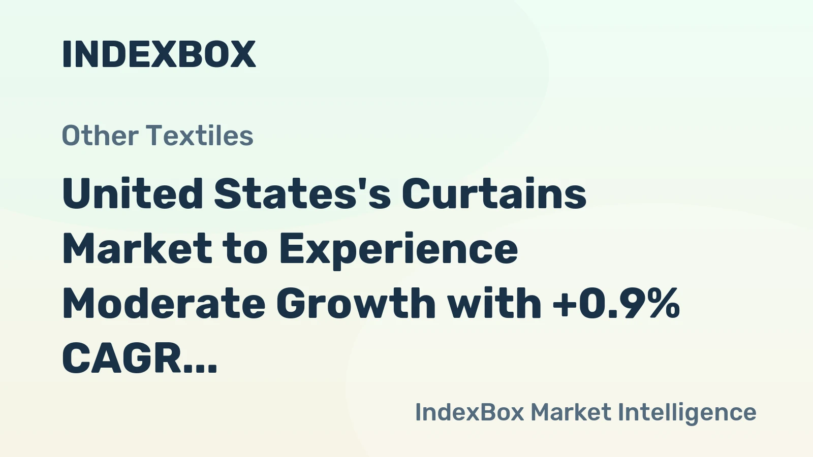United States's Curtains Market to Experience Moderate Growth with +0.9% CAGR, Reaching $2.7B in Value by 2035
