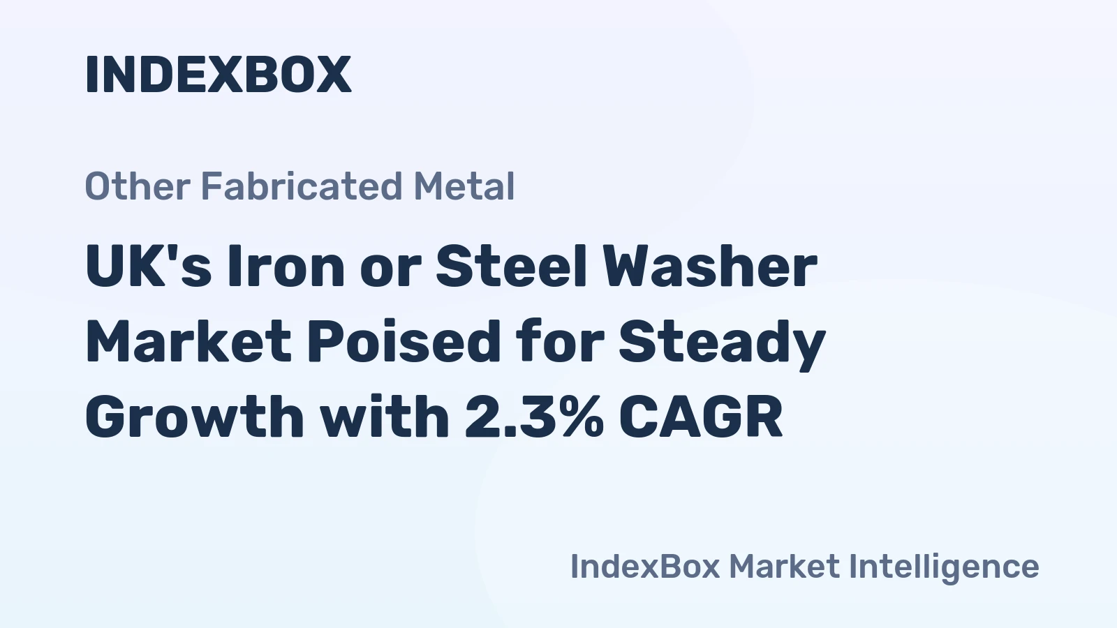 UK's Iron or Steel Washer Market Poised for Steady Growth with 2.3% CAGR