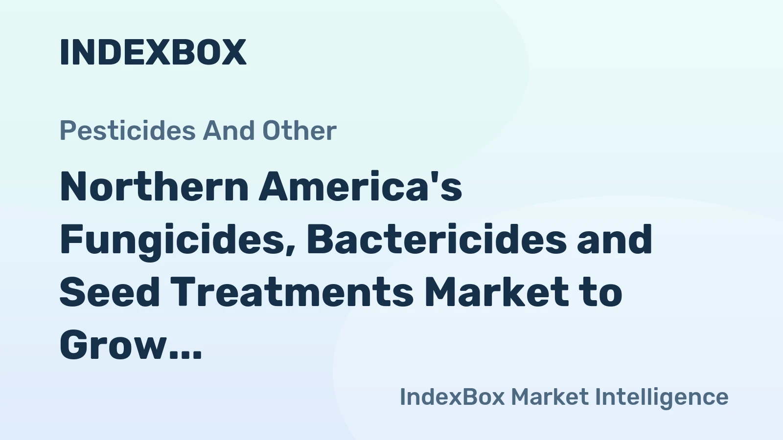 Northern America's Fungicides, Bactericides and Seed Treatments Market to Grow at CAGR of +2.1% by 2035