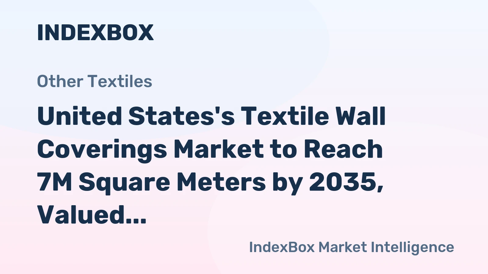 United States's Textile Wall Coverings Market to Reach 7M Square Meters by 2035, Valued at $57M