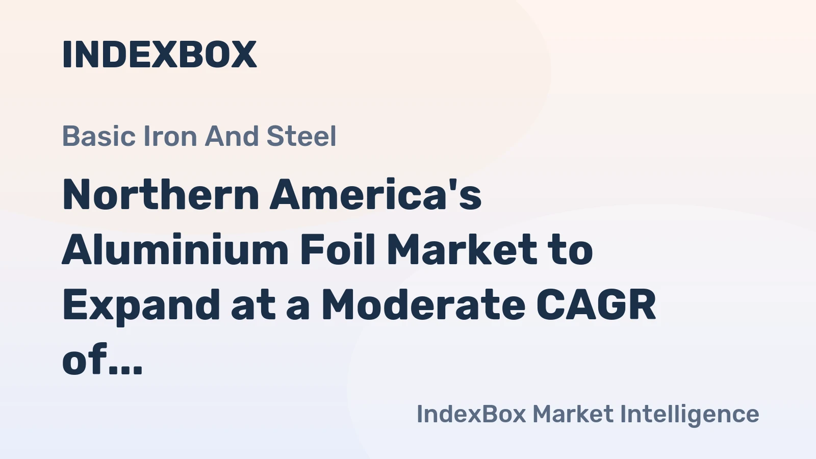 Northern America's Aluminium Foil Market to Expand at a Moderate CAGR of +0.4% Over the Next Decade