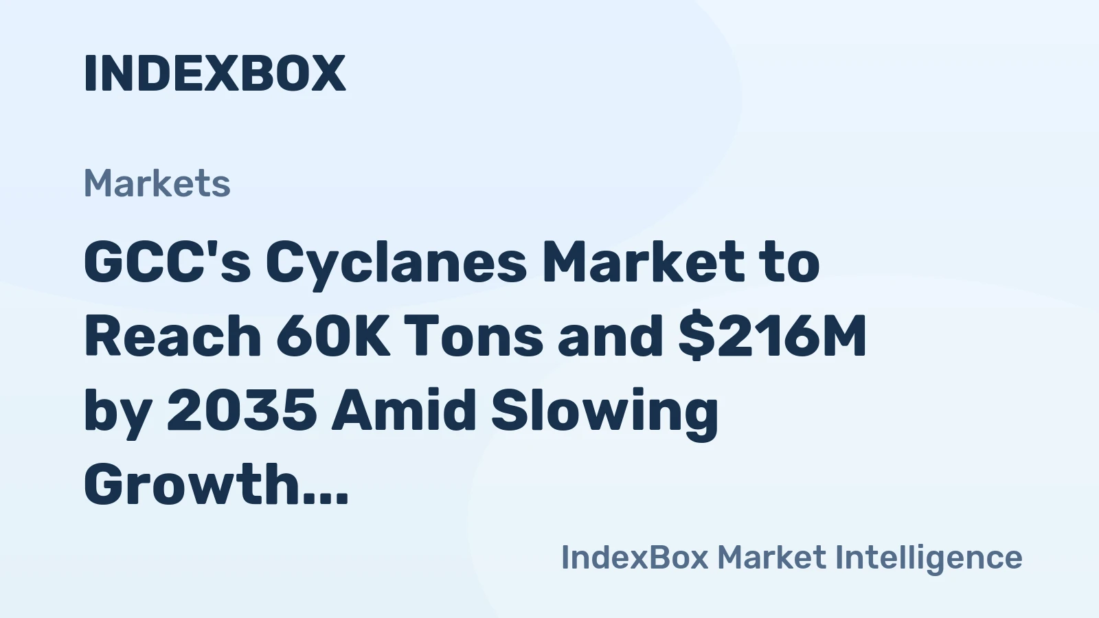 GCC's Cyclanes Market to Reach 60K Tons and $216M by 2035 Amid Slowing Growth
