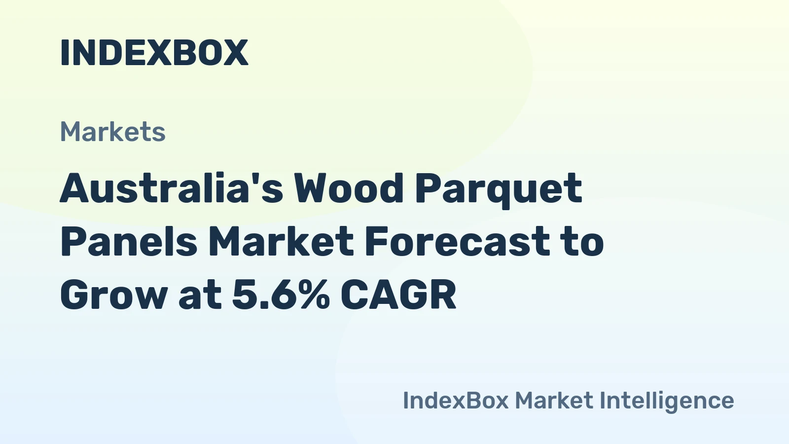 Australia's Wood Parquet Panels Market Forecast to Grow at 5.6% CAGR