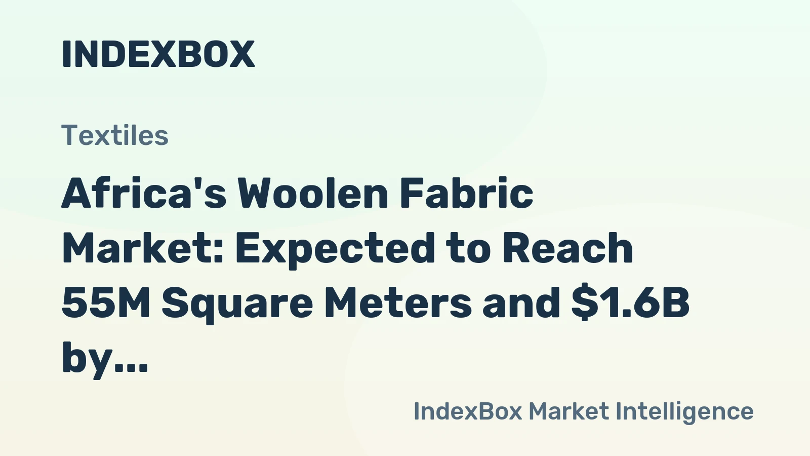 Africa's Woolen Fabric Market: Expected to Reach 55M Square Meters and $1.6B by 2035