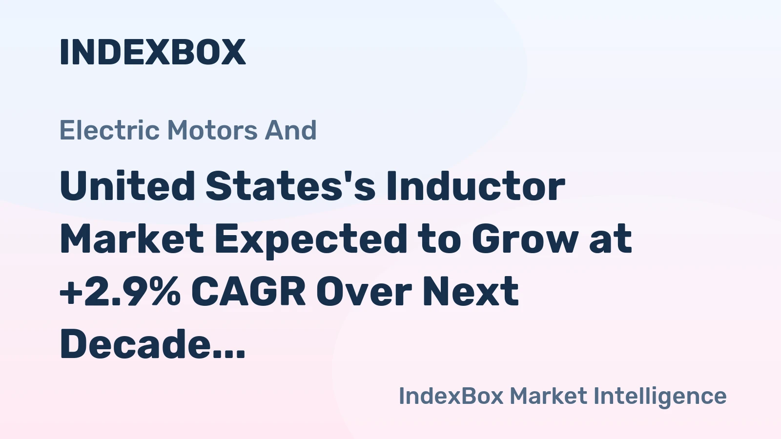 United States's Inductor Market Expected to Grow at +2.9% CAGR Over Next Decade