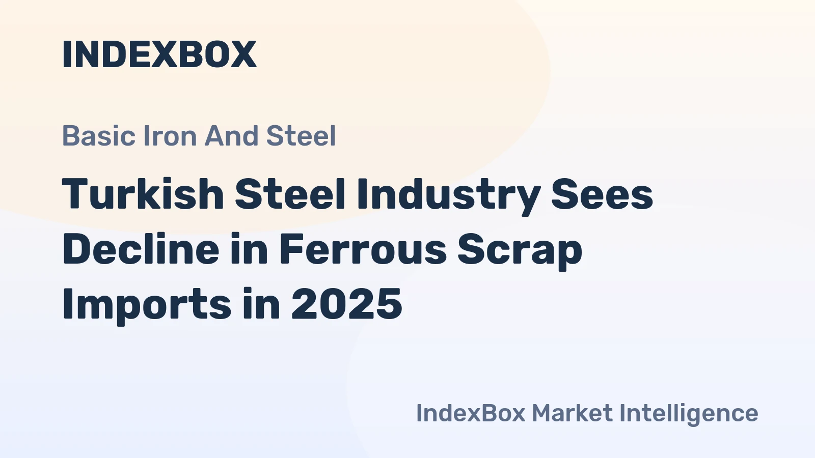 Turkish Steel Industry Sees Decline in Ferrous Scrap Imports in 2025