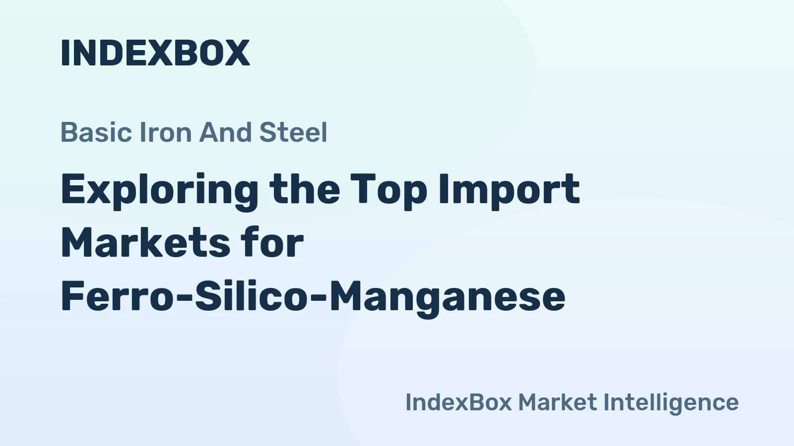 Exploring the Top Import Markets for Ferro-Silico-Manganese