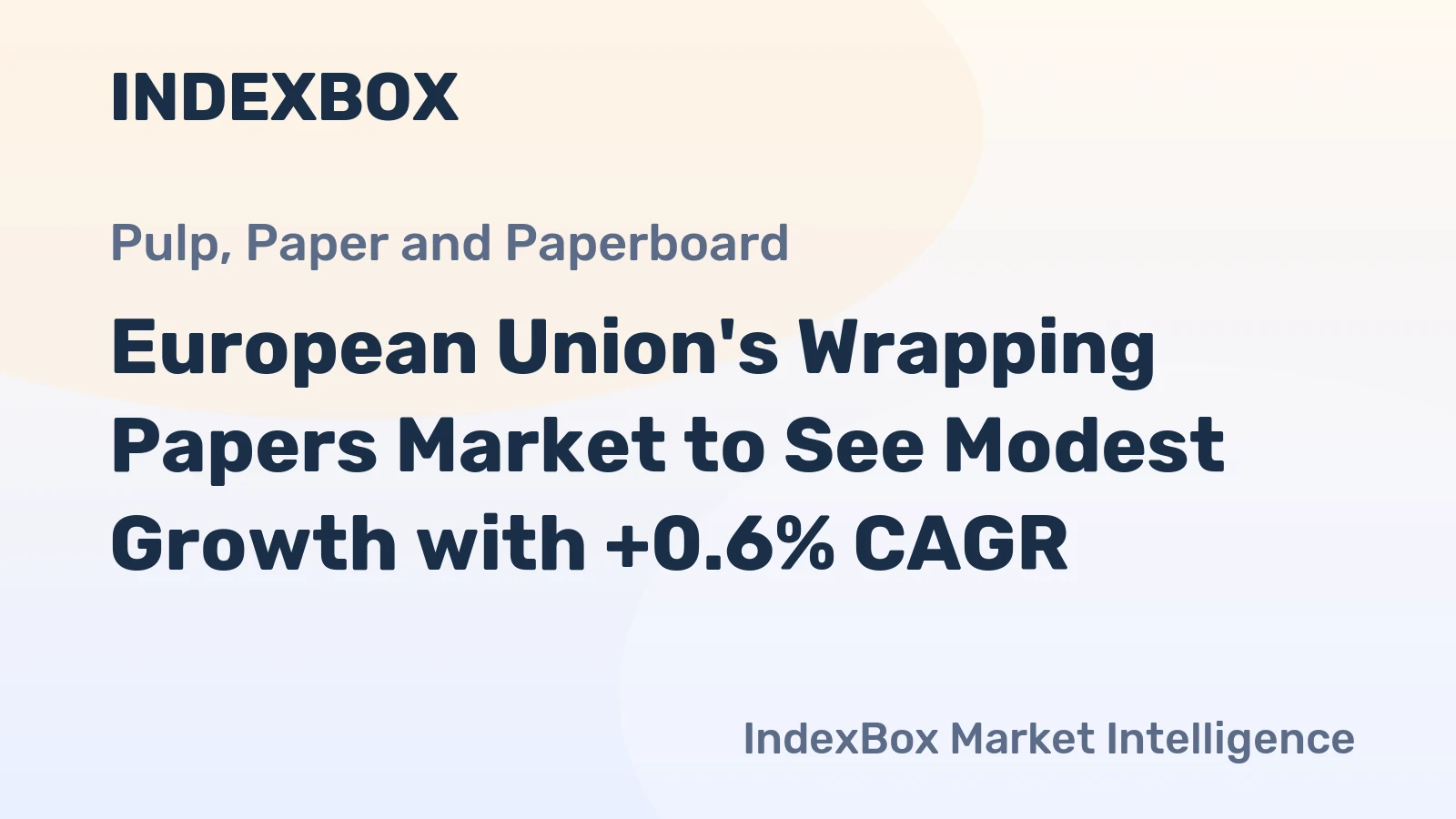 European Union's Wrapping Papers Market to See Modest Growth with +0.6% CAGR
