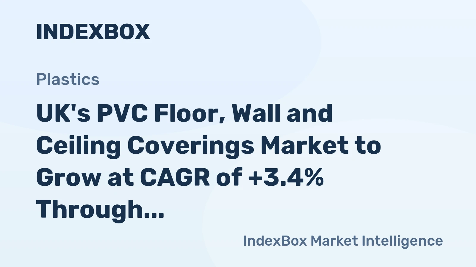 UK's PVC Floor, Wall and Ceiling Coverings Market to Grow at CAGR of +3.4% Through 2035, Reaching $687M in Value