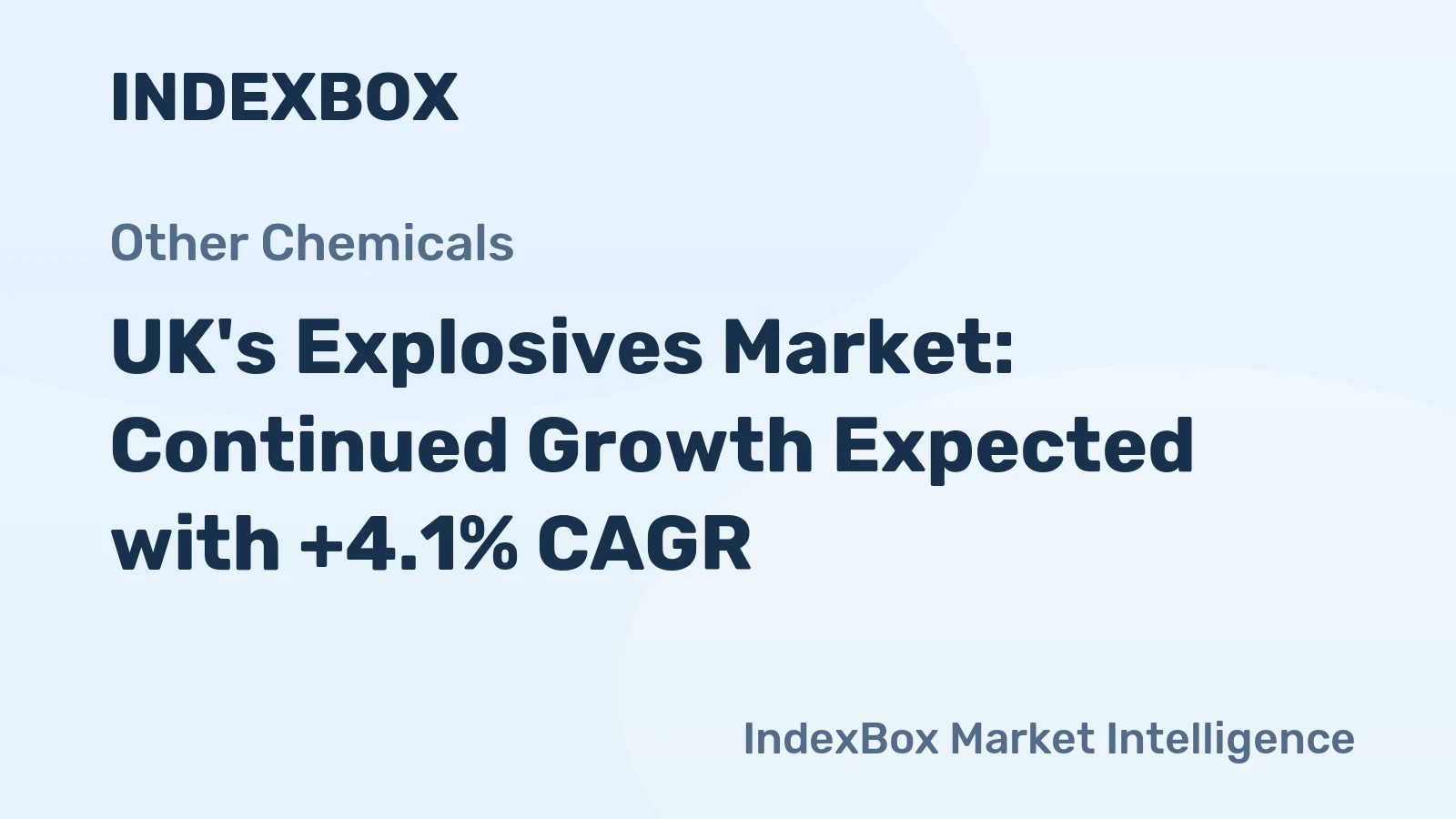 UK's Explosives Market: Continued Growth Expected with +4.1% CAGR