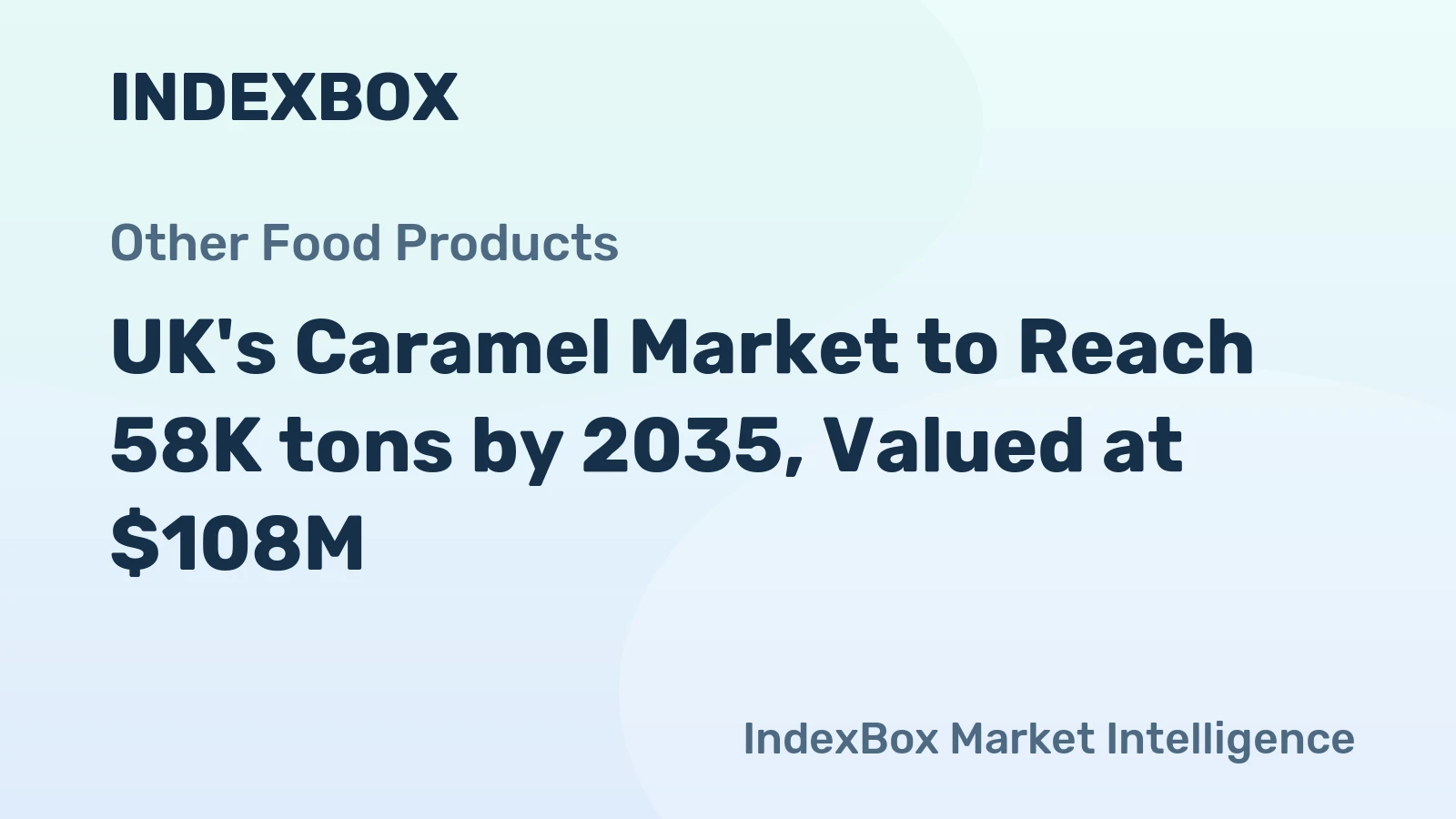 UK's Caramel Market to Reach 58K tons by 2035, Valued at $108M