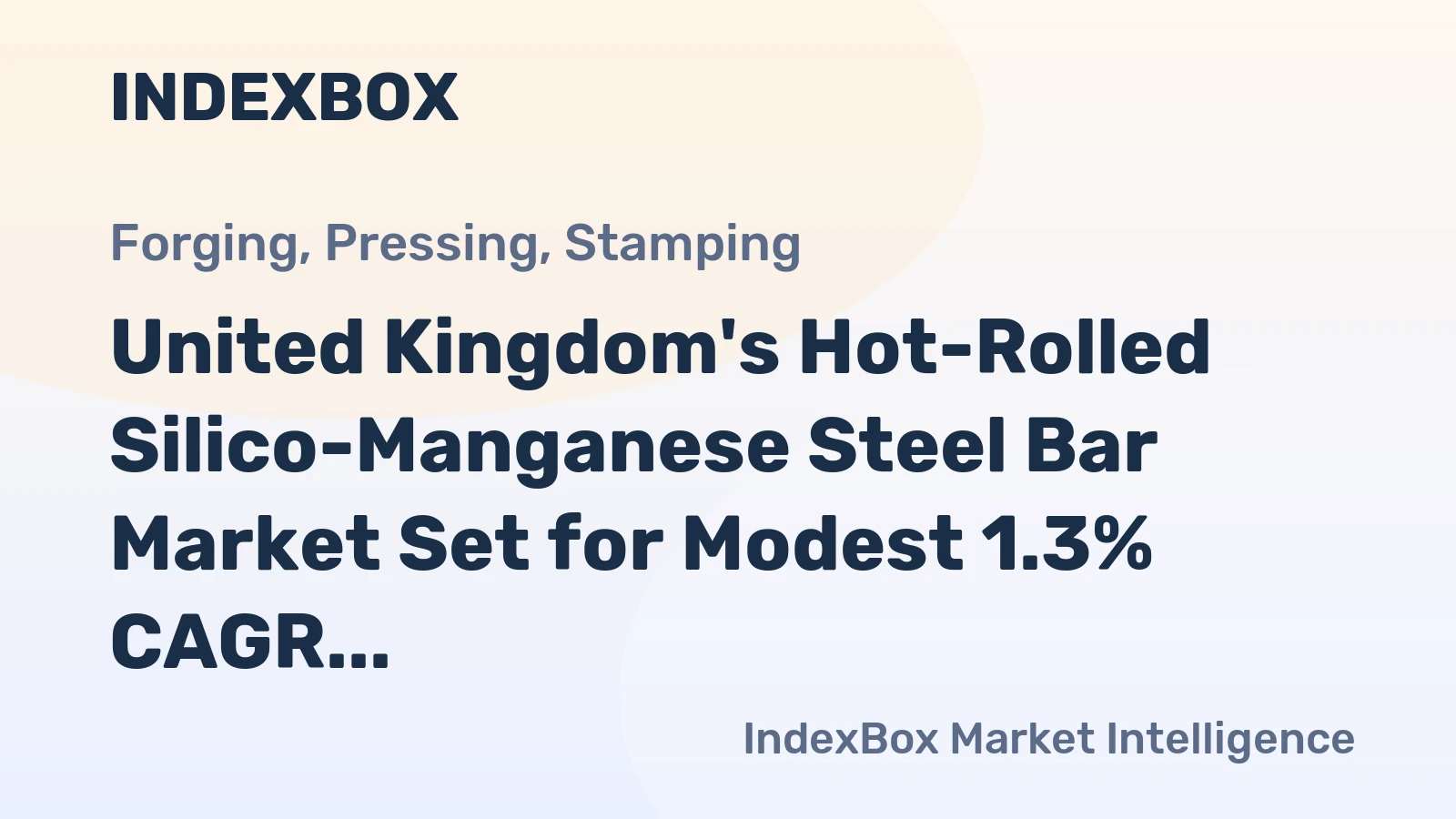 United Kingdom's Hot-Rolled Silico-Manganese Steel Bar Market Set for Modest 1.3% CAGR Growth Through 2035