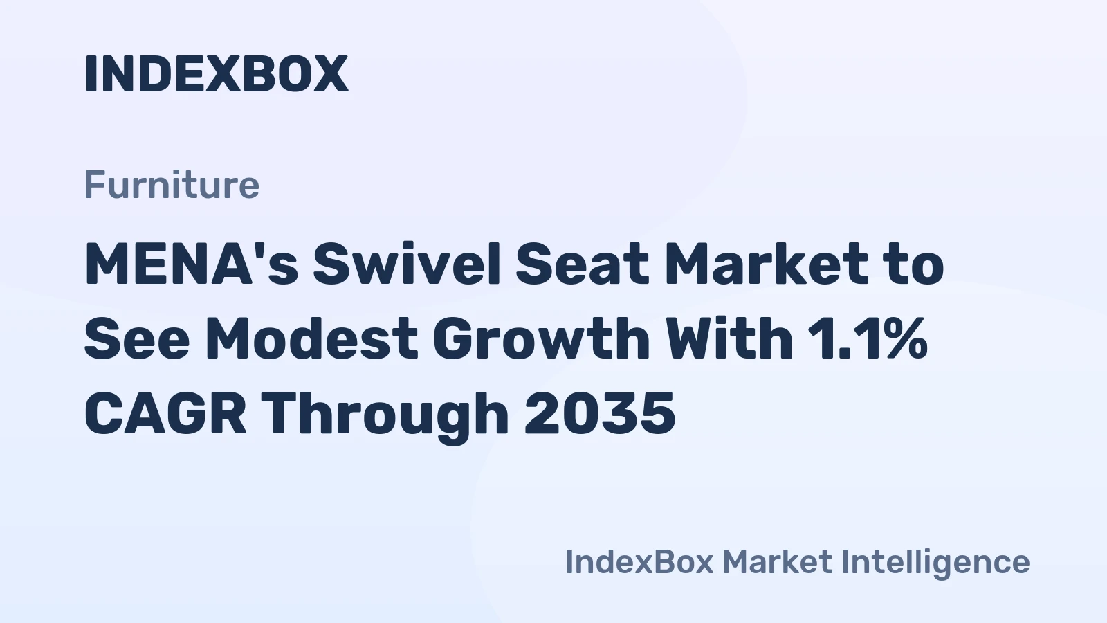 MENA's Swivel Seat Market to See Modest Growth With 1.1% CAGR Through 2035