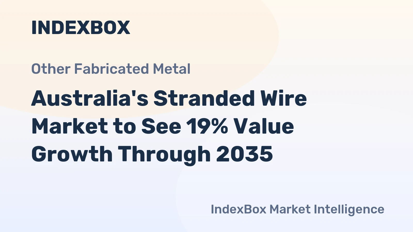 Australia's Stranded Wire Market to See 19% Value Growth Through 2035