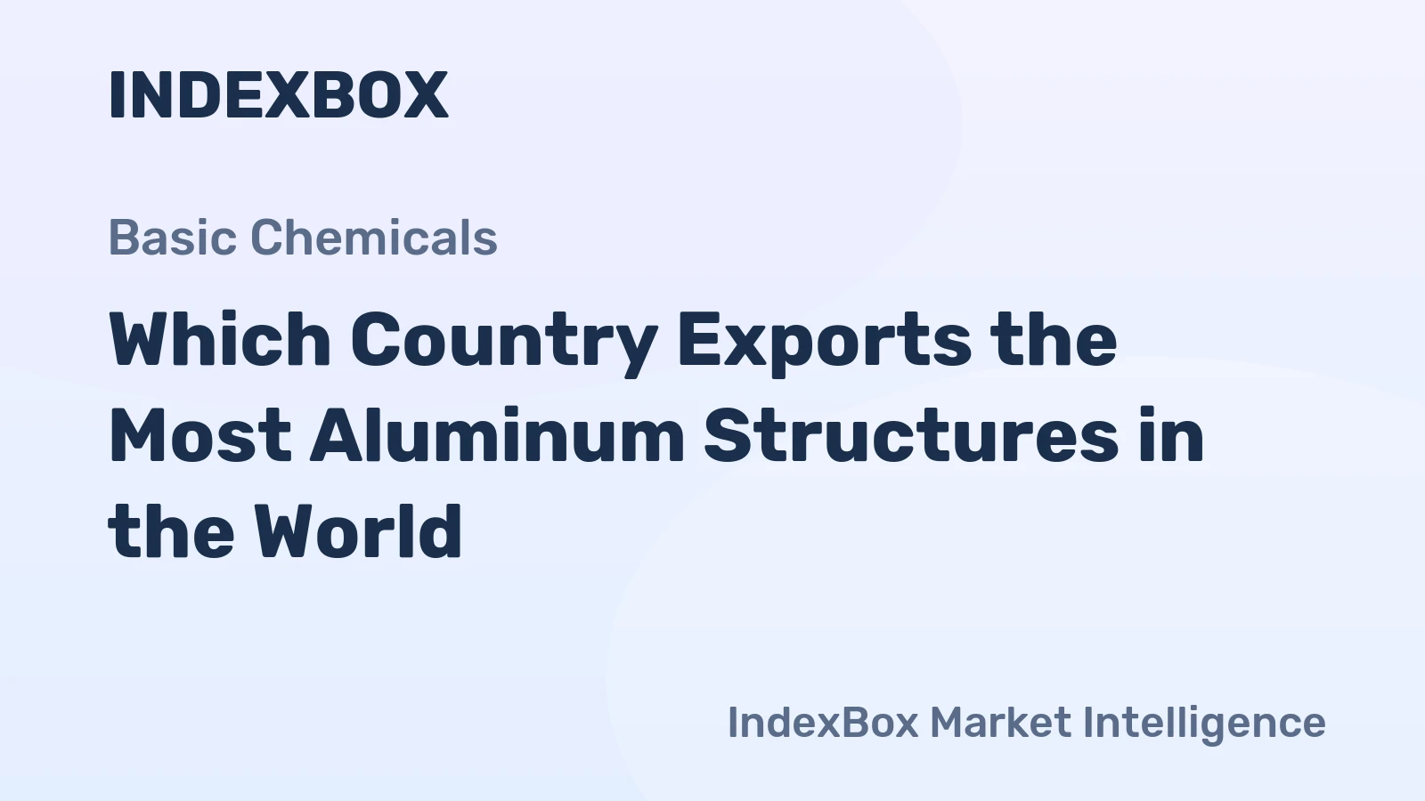 Which Country Exports the Most Aluminum Structures in the World?