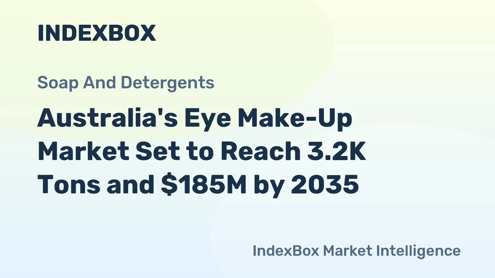 Australia's Eye Make-Up Market Set to Reach 3.2K Tons and $185M by 2035