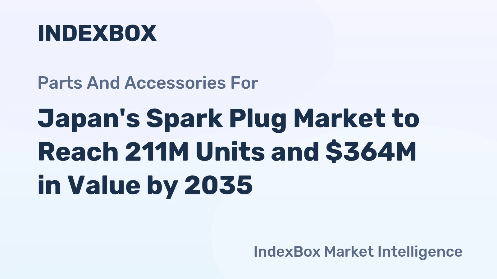 Japan's Spark Plug Market to Reach 211M Units and $364M in Value by 2035