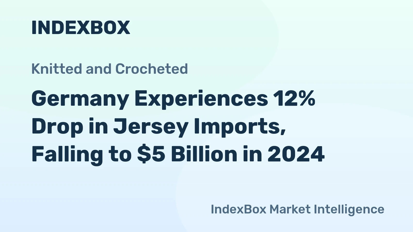 Germany Experiences 12% Drop in Jersey Imports, Falling to $5 Billion in 2024