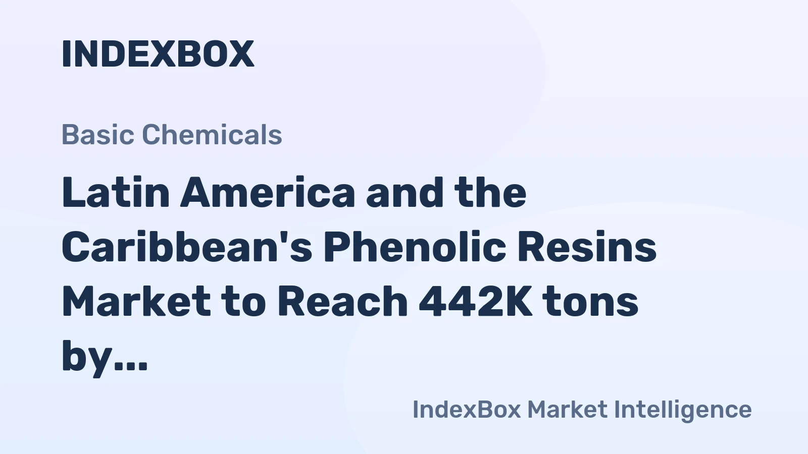 Latin America and the Caribbean's Phenolic Resins Market to Reach 442K tons by 2035, Valued at $877M