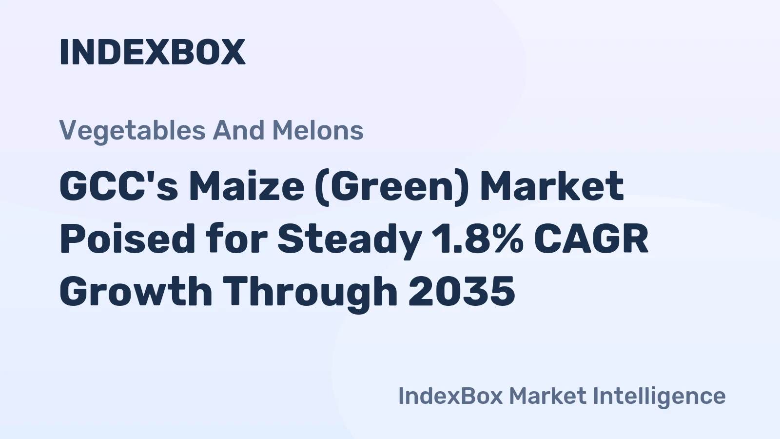 GCC's Maize (Green) Market Poised for Steady 1.8% CAGR Growth Through 2035