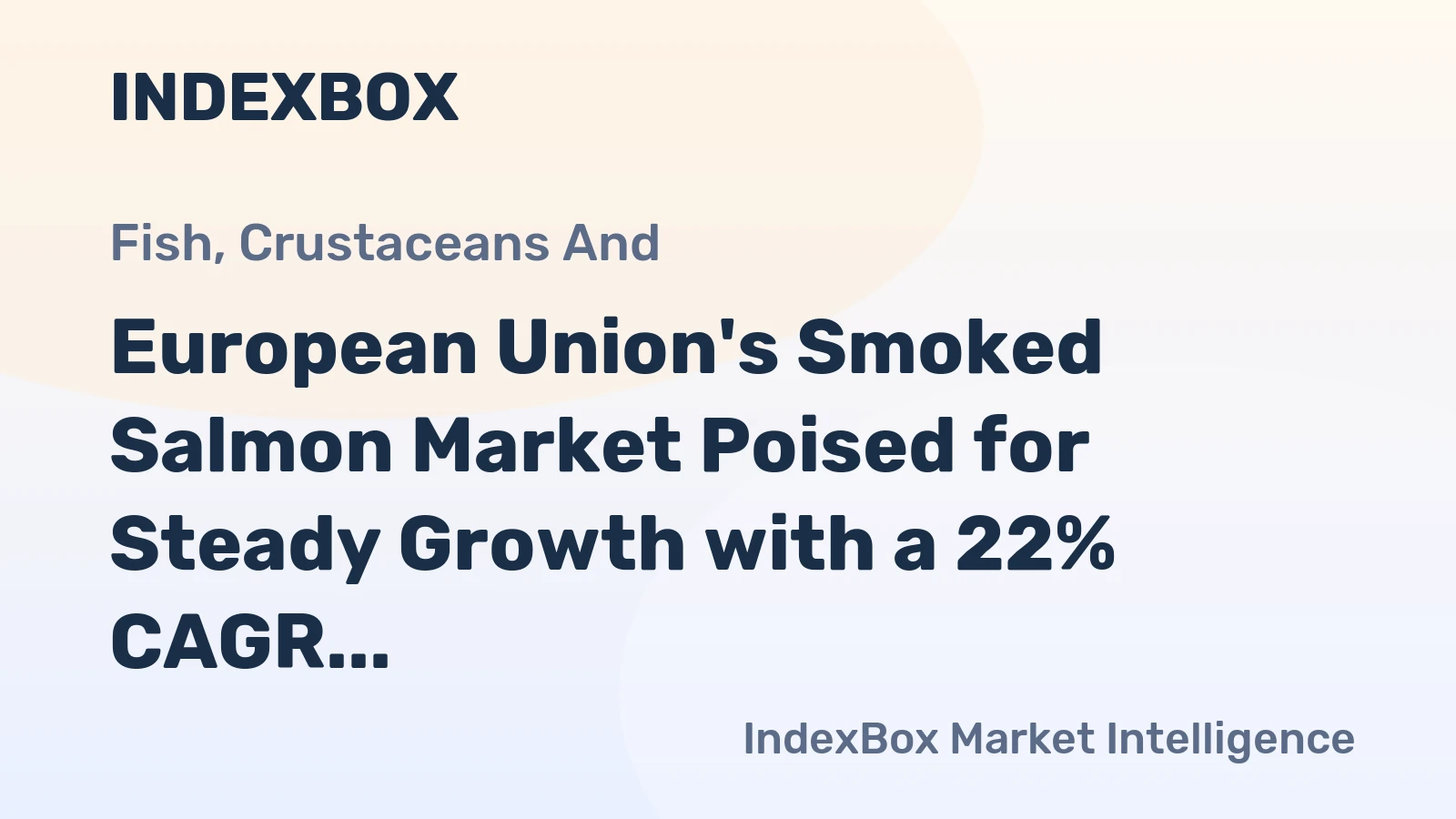 European Union's Smoked Salmon Market Poised for Steady Growth with a 22% CAGR Through 2035